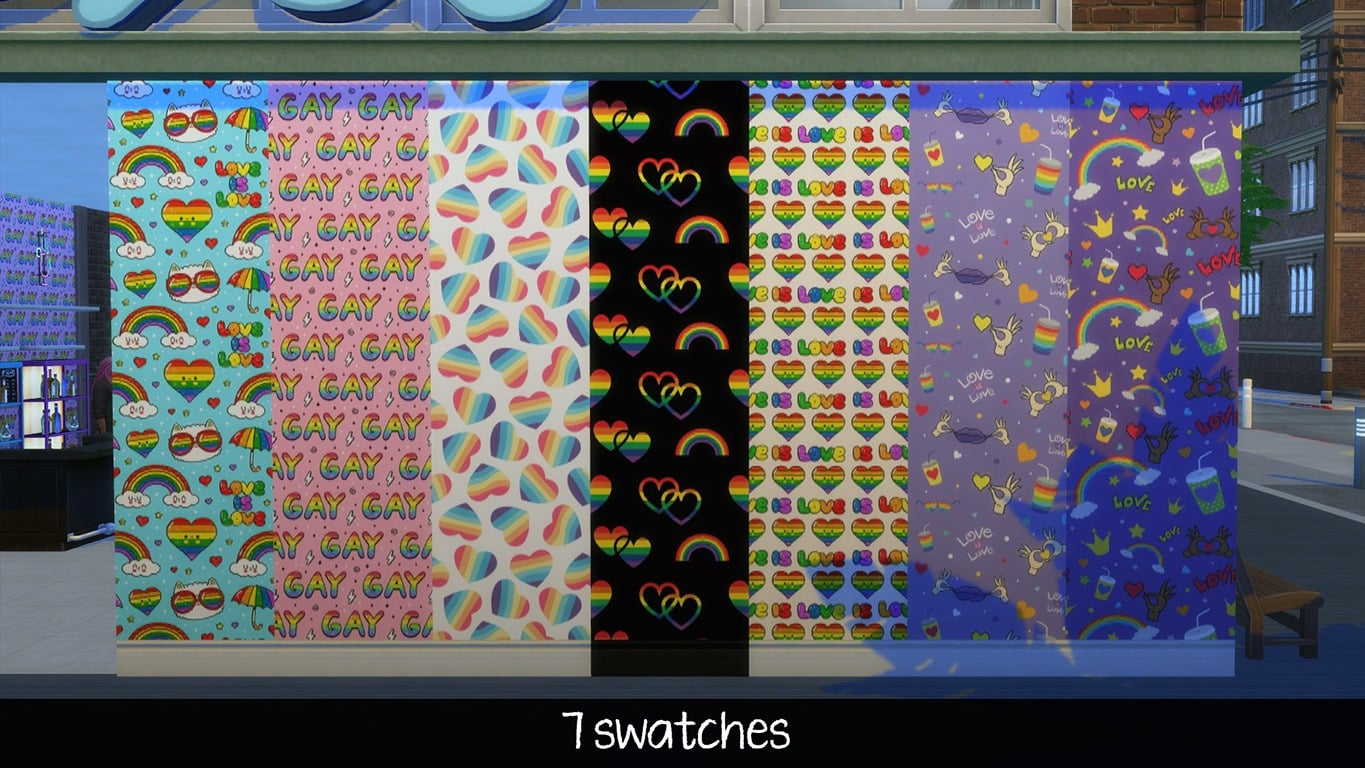 Celebrating Love: 30+ Stunning CC Pride Flags and Decor!