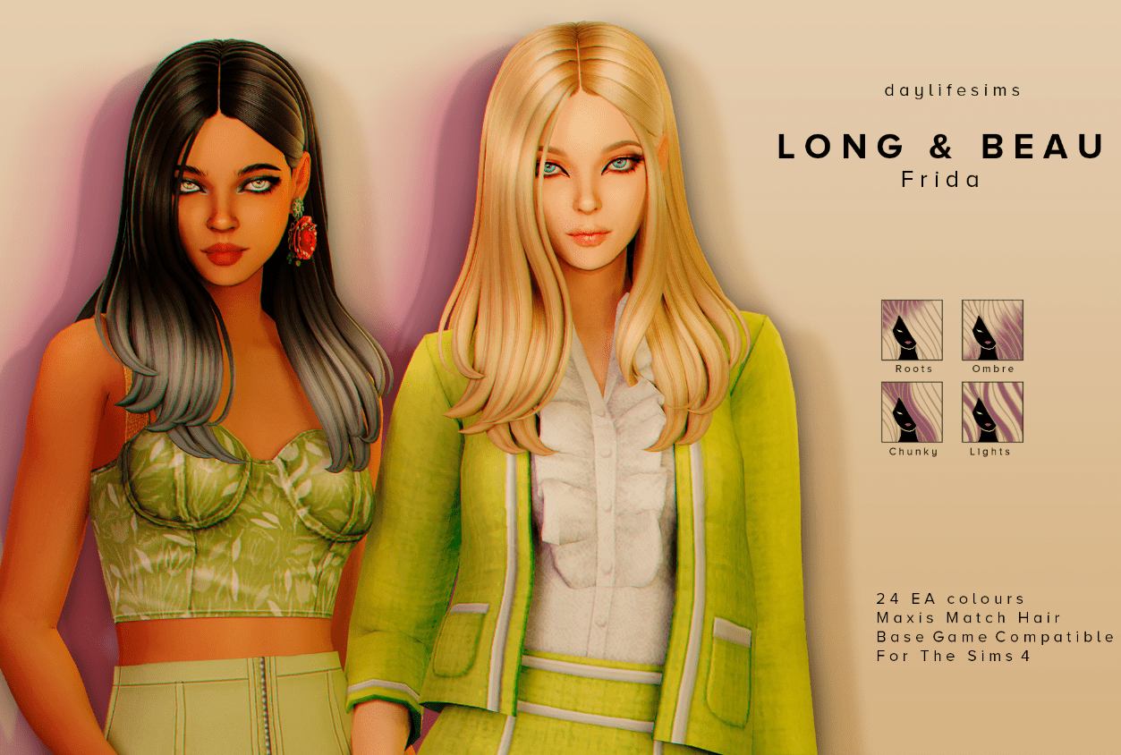 100+ Newest Hair CC Packs for the Sims 4 (Actually Perfect) — Page 3 of ...