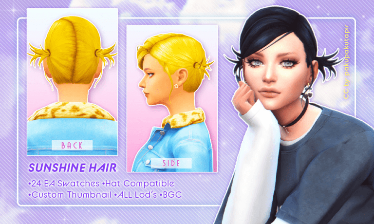 100+ Newest Hair CC Packs for the Sims 4 (Actually Perfect) — Page 3 of ...