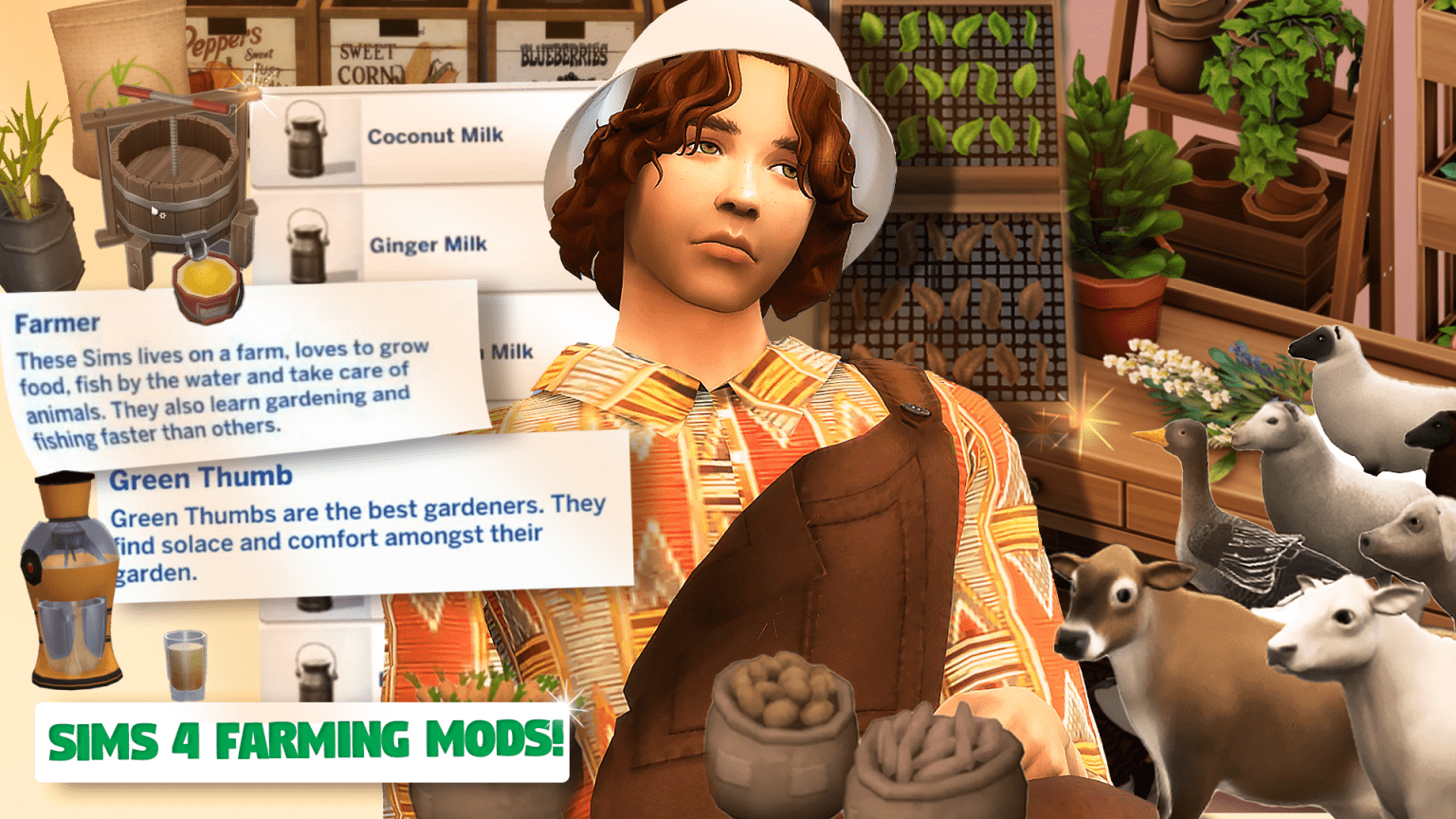 40+ Farming Mods and CC: Have a Bountiful Harvest in The Sims 4!
