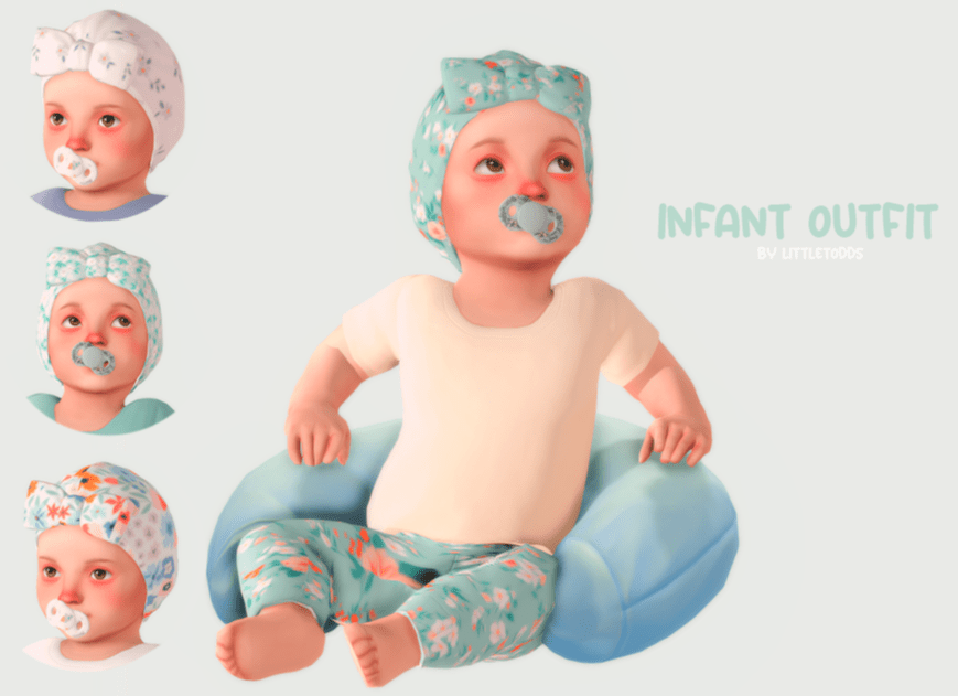 30+ Prettiest Infant Clothes CC You Could Wish For in the Sims 4 ...