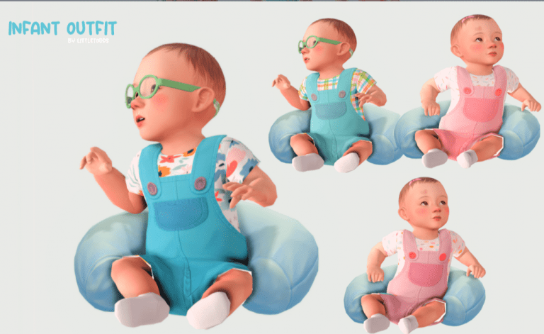 30+ Prettiest Infant Clothes CC You Could Wish For in the Sims 4 ...