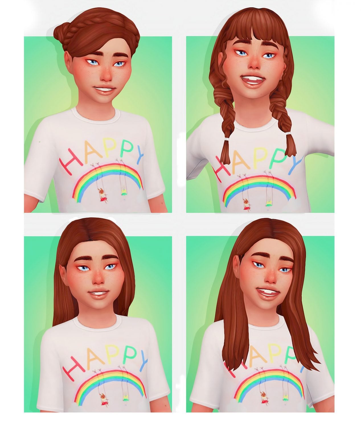 27+ of the Most Incredible Maxis Match Hairstyles for Kids in TS4 ...