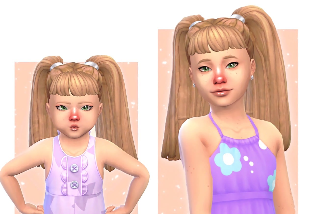 27+ of the Most Incredible Maxis Match Hairstyles for Kids in TS4 ...