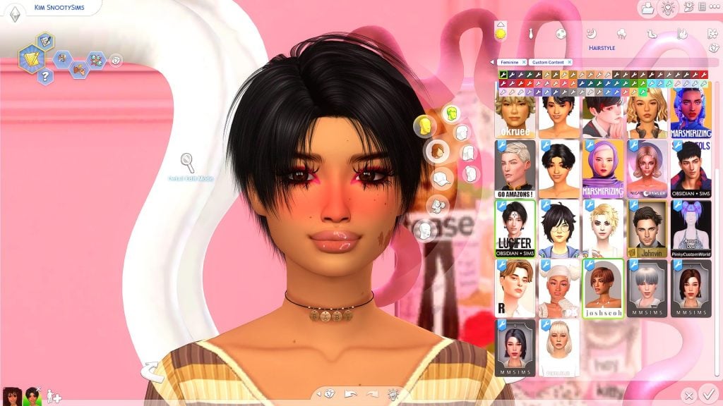 50+ Alpha Hair CC That Look SUPER Realistic for the Sims 4! — SNOOTYSIMS