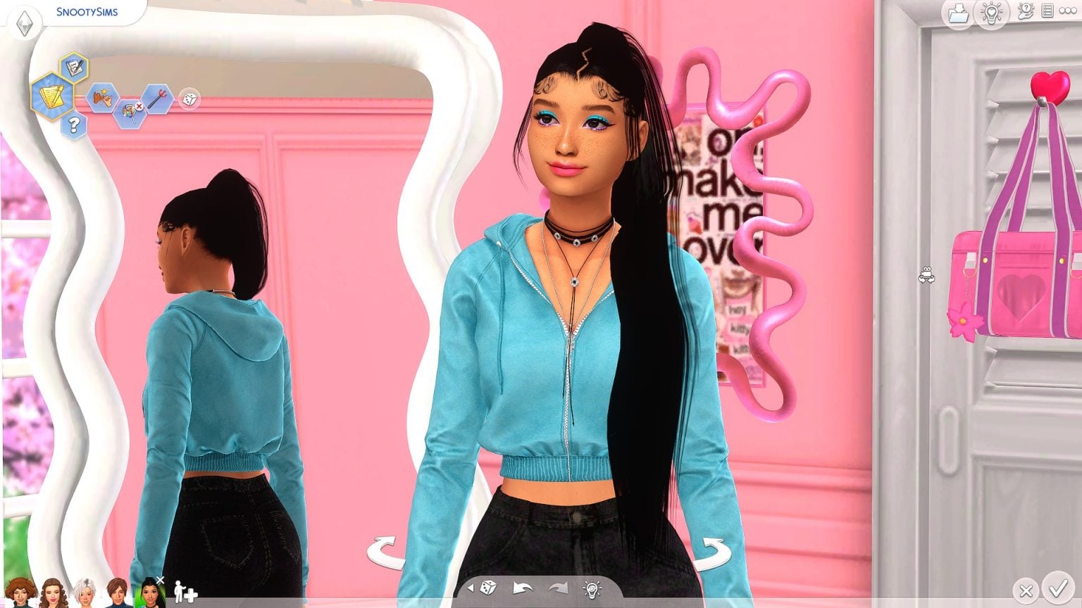 50+ Alpha Hair CC That Look SUPER Realistic for the Sims 4! — SNOOTYSIMS