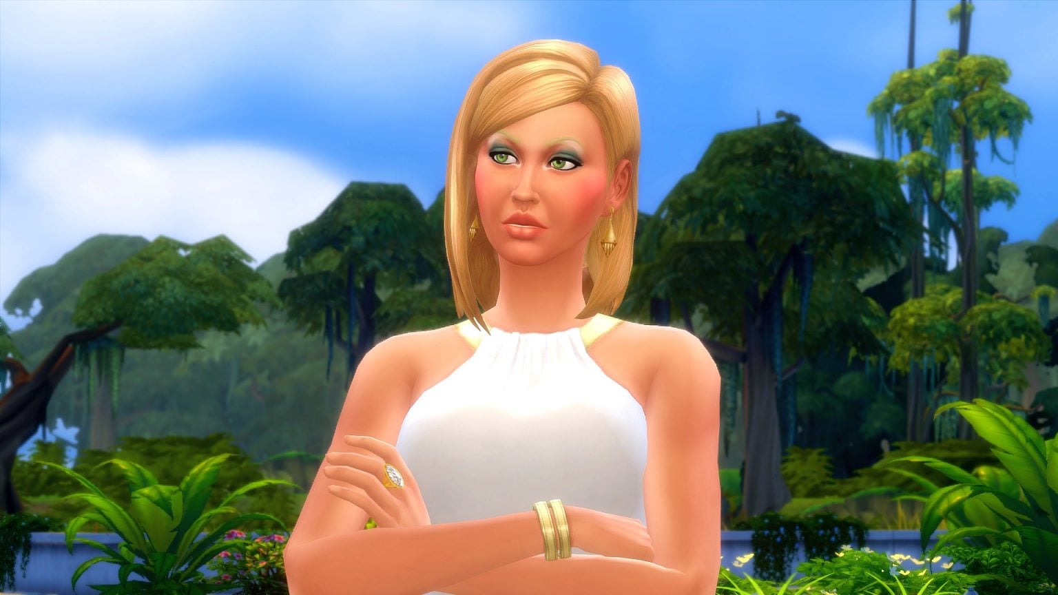 Nancy Landgraab in Sims 3 & 4 - The Posh Heiress!