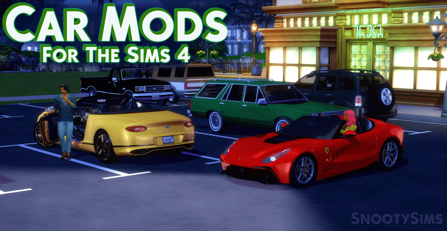 Hit The Road With The New Garage And Storage Mod! — SNOOTYSIMS