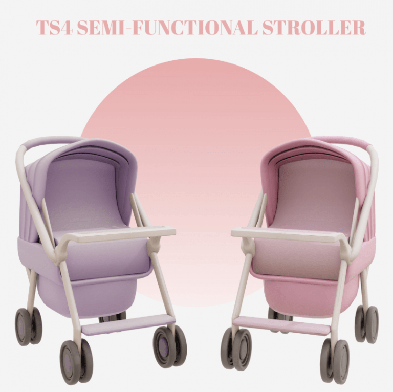 30+ Versatile Infant Furniture CC for The Sims 4 (Functional & Deco ...