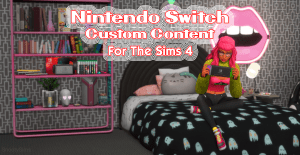 Love the Nintendo Switch? 12 Links to Switch CC for Sims! — SNOOTYSIMS