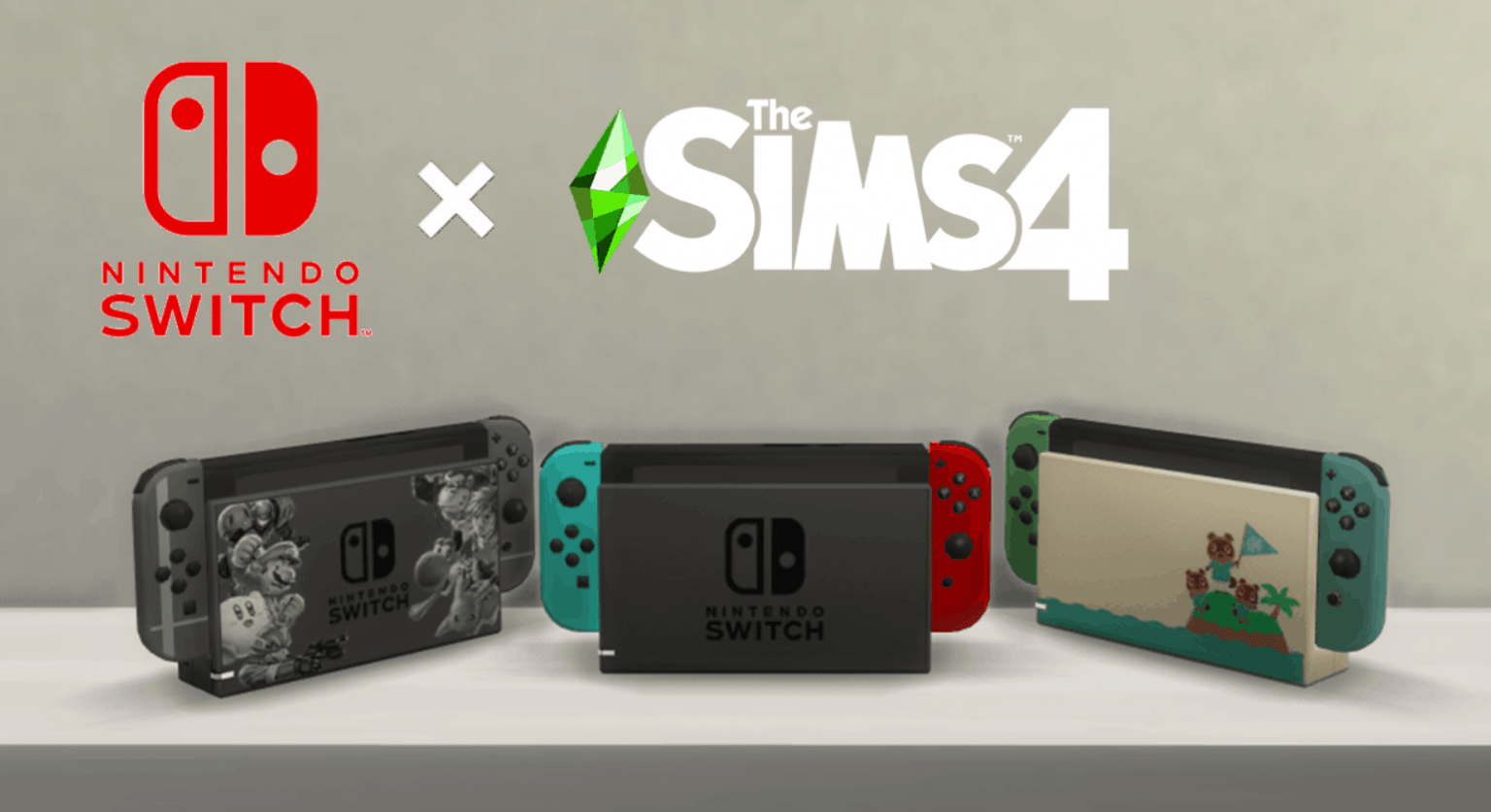 Love the Nintendo Switch? 12 Links to Switch CC for Sims! — SNOOTYSIMS