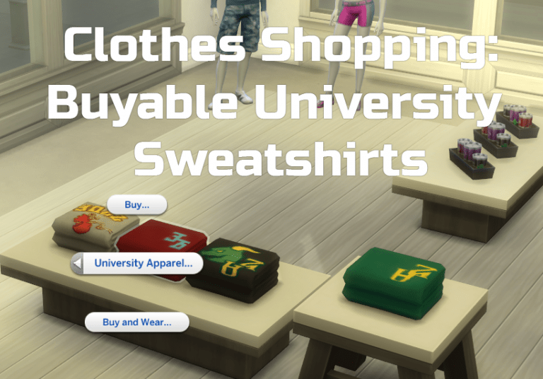 Check Out These Awesome University CC and Mods for The Sims 4!
