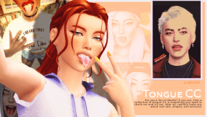 Top Tongue CC for Sims 4 You Need To Try Now!