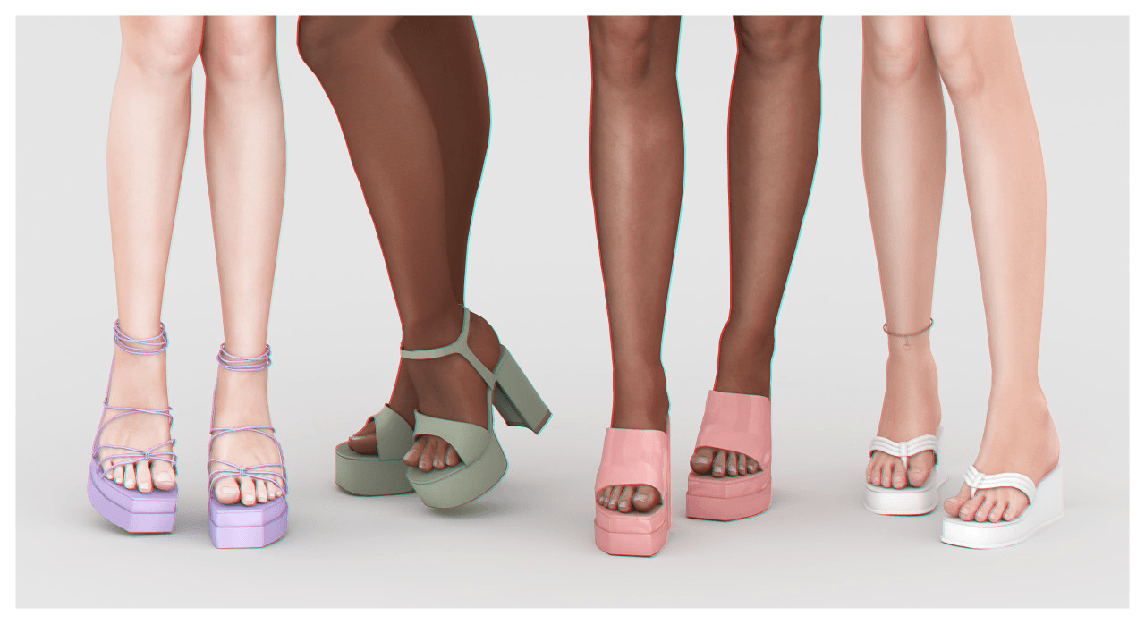 Top and Trendy Shoes CC for The Sims 4: Explore Over 46+ New Shoes ...
