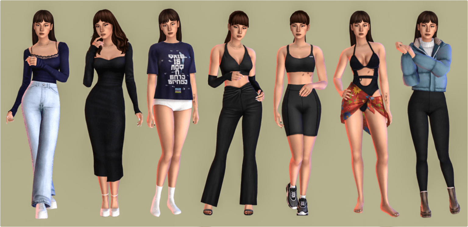 50 CC Lookbooks for Only the Most Stylish Sims! — SNOOTYSIMS