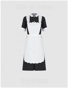Sims 4 Maid Uniform CC & Mods — SNOOTYSIMS