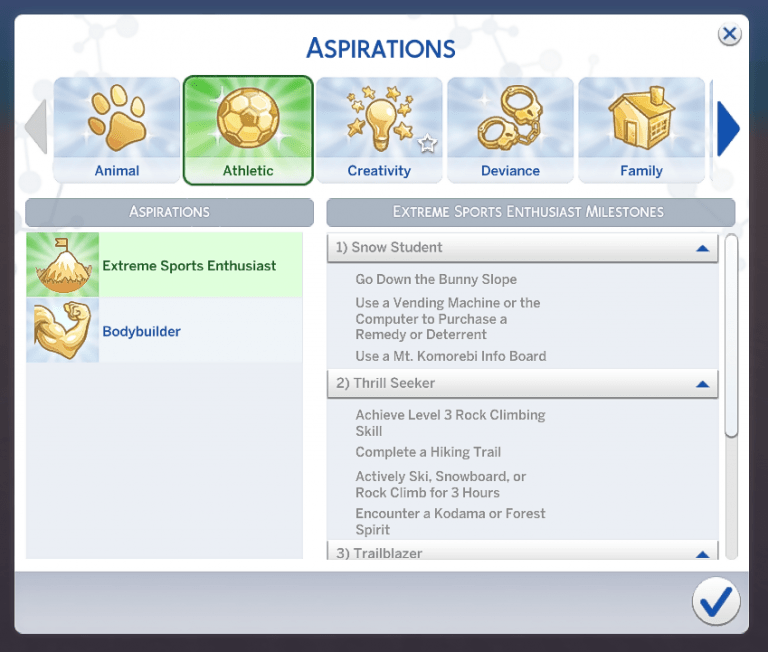 All Sims 4 Aspirations Unleashed: Master Your Sim's Destiny!