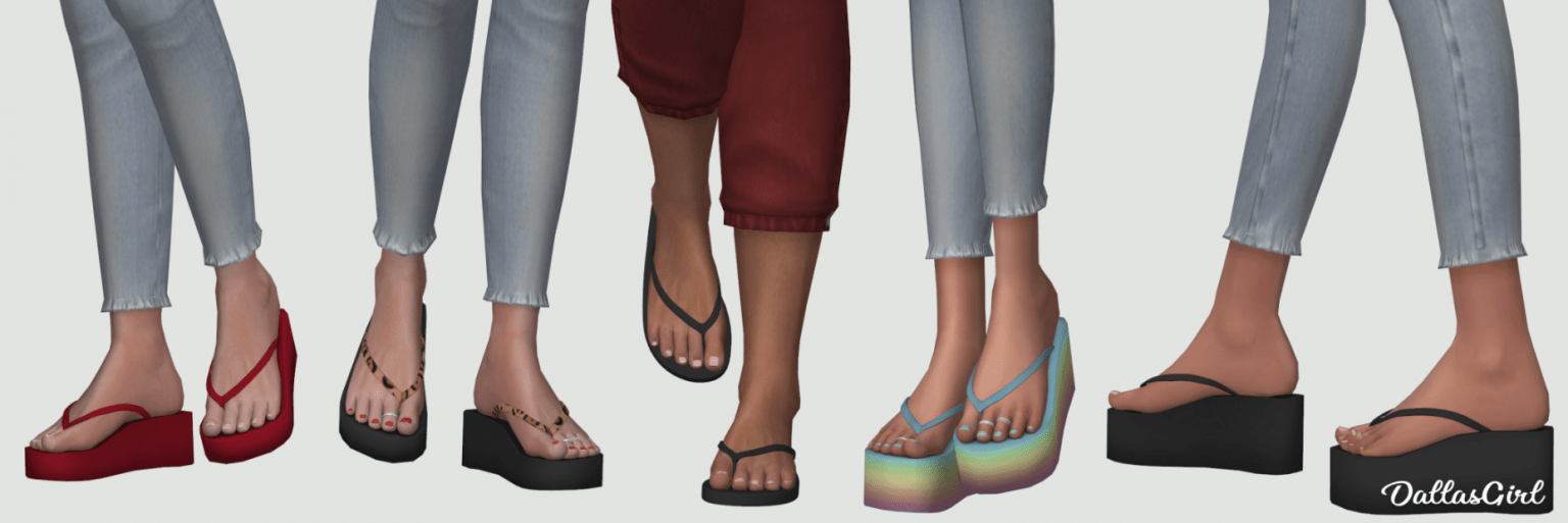 Get A "Kick" Out Of These HD Feet Mods — SNOOTYSIMS