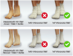 Get A "Kick" Out Of These HD Feet Mods — SNOOTYSIMS