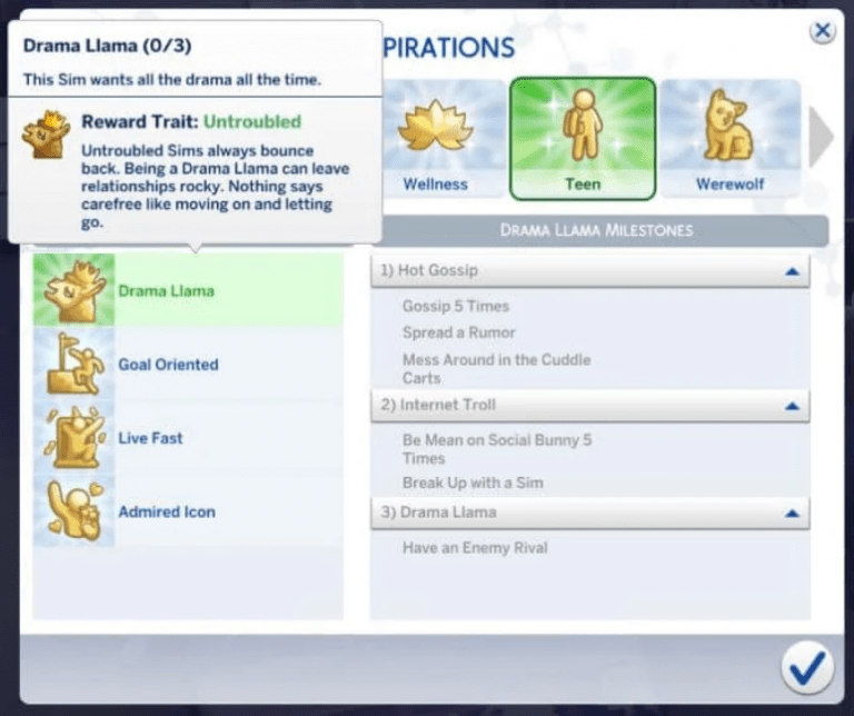 All Sims 4 Aspirations Unleashed: Master Your Sim's Destiny!
