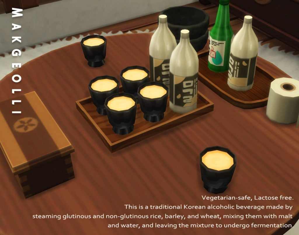 Hot and Cold Drink CCs and Mods For The Sims 4