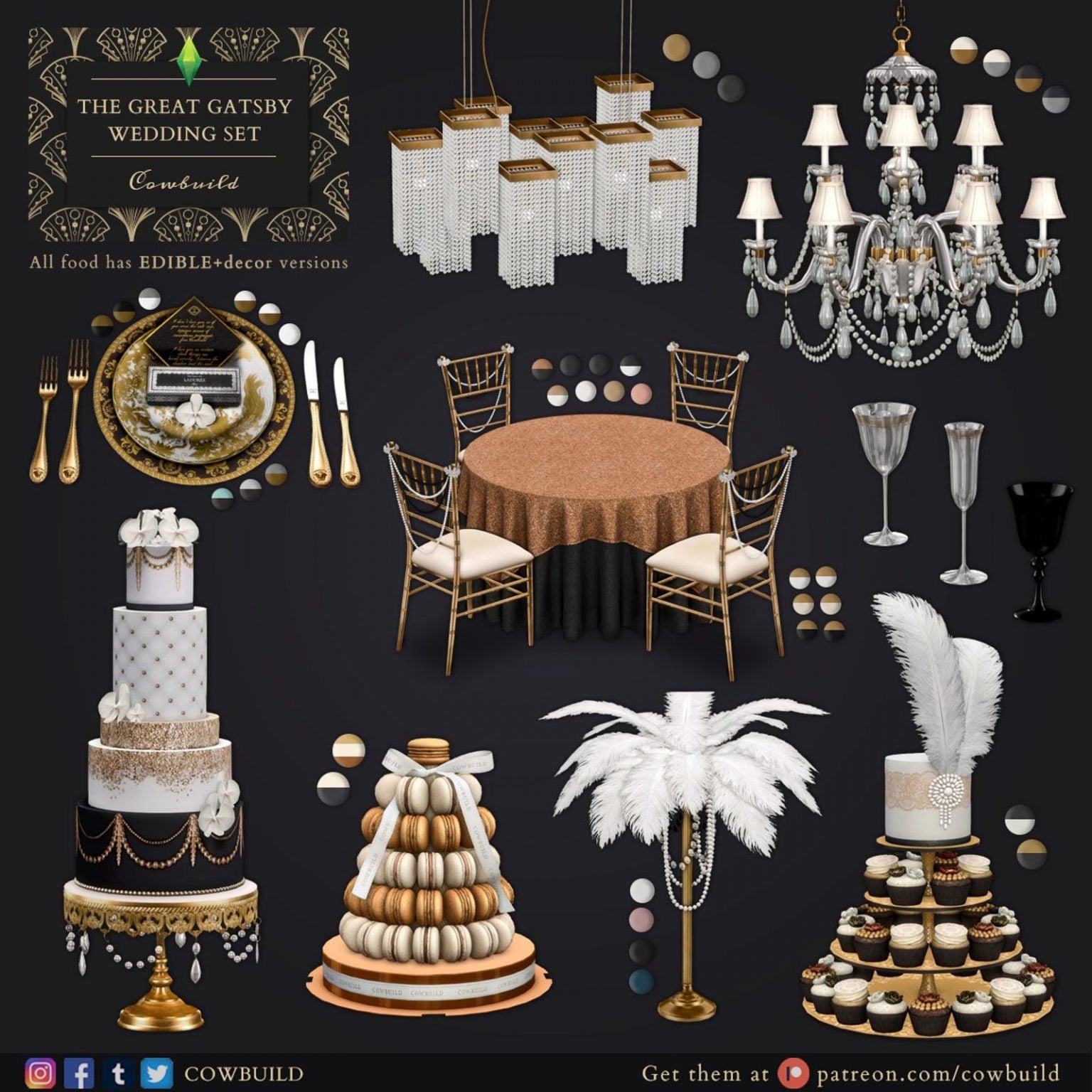 Stunning Chandelier CC To Level Up Your TS4 Home! — SNOOTYSIMS