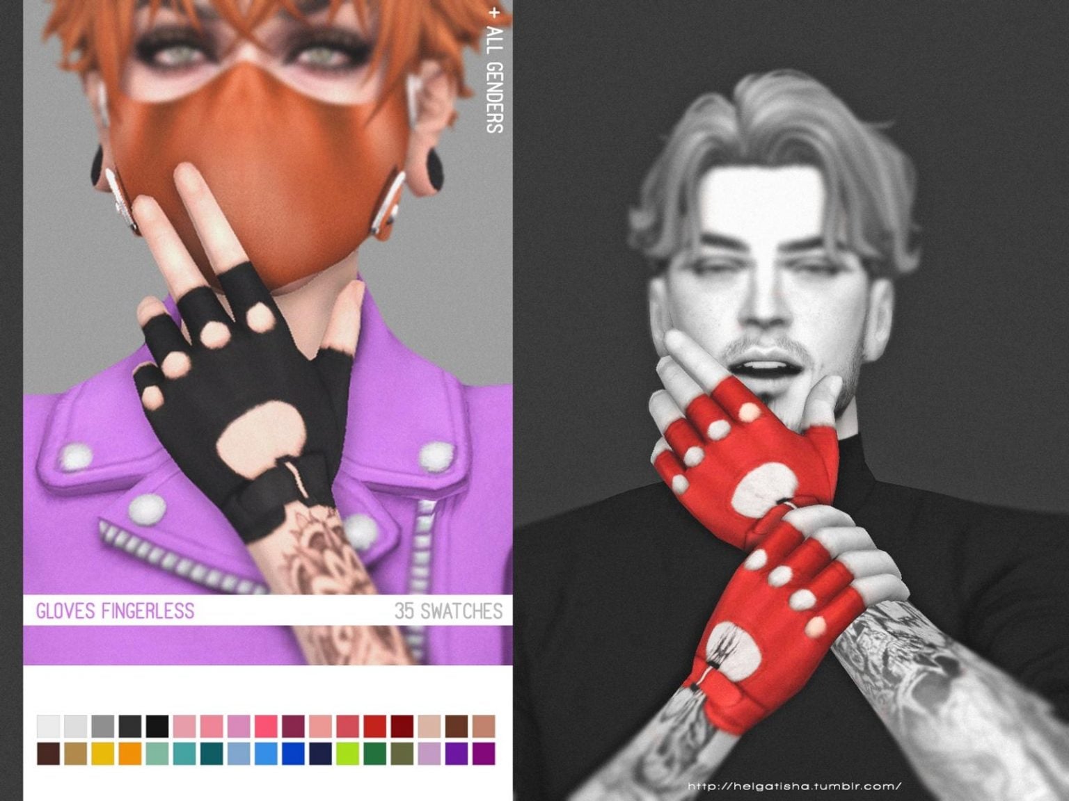 Sims 4 Gloves CC (MUST-have list) — SNOOTYSIMS