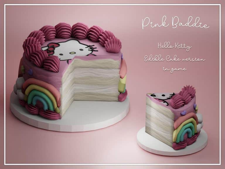 Decadent Birthday Cake Mods & CCs For The Sims 4!