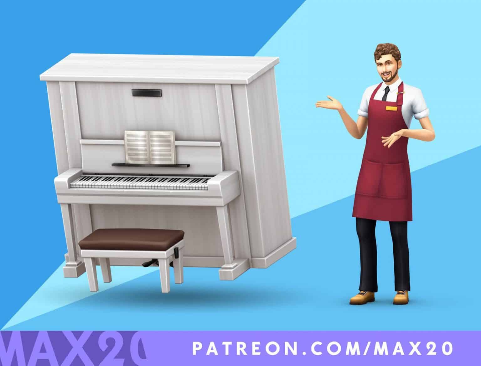 15+ Fantastic Pieces Of Pitch - Perfect Piano CC For Your Sims — SNOOTYSIMS