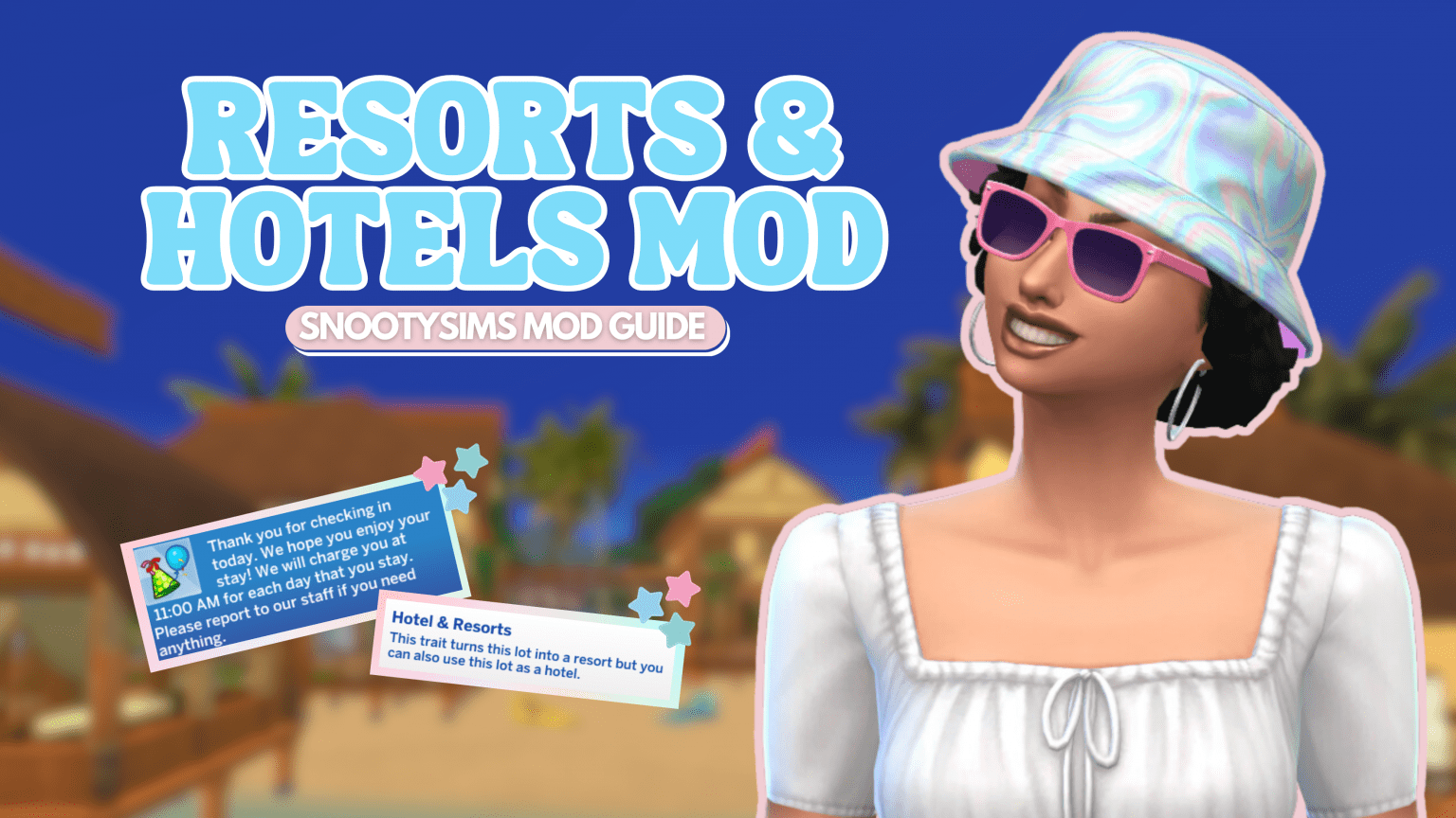 Resorts and Hotels Mod: Experience Ultimate Bliss in the Sims 4 ...