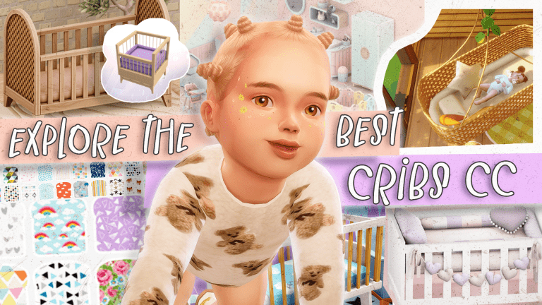 22+ Infant Cribs CC That Make Up The CUTEST Bedrooms! — SNOOTYSIMS