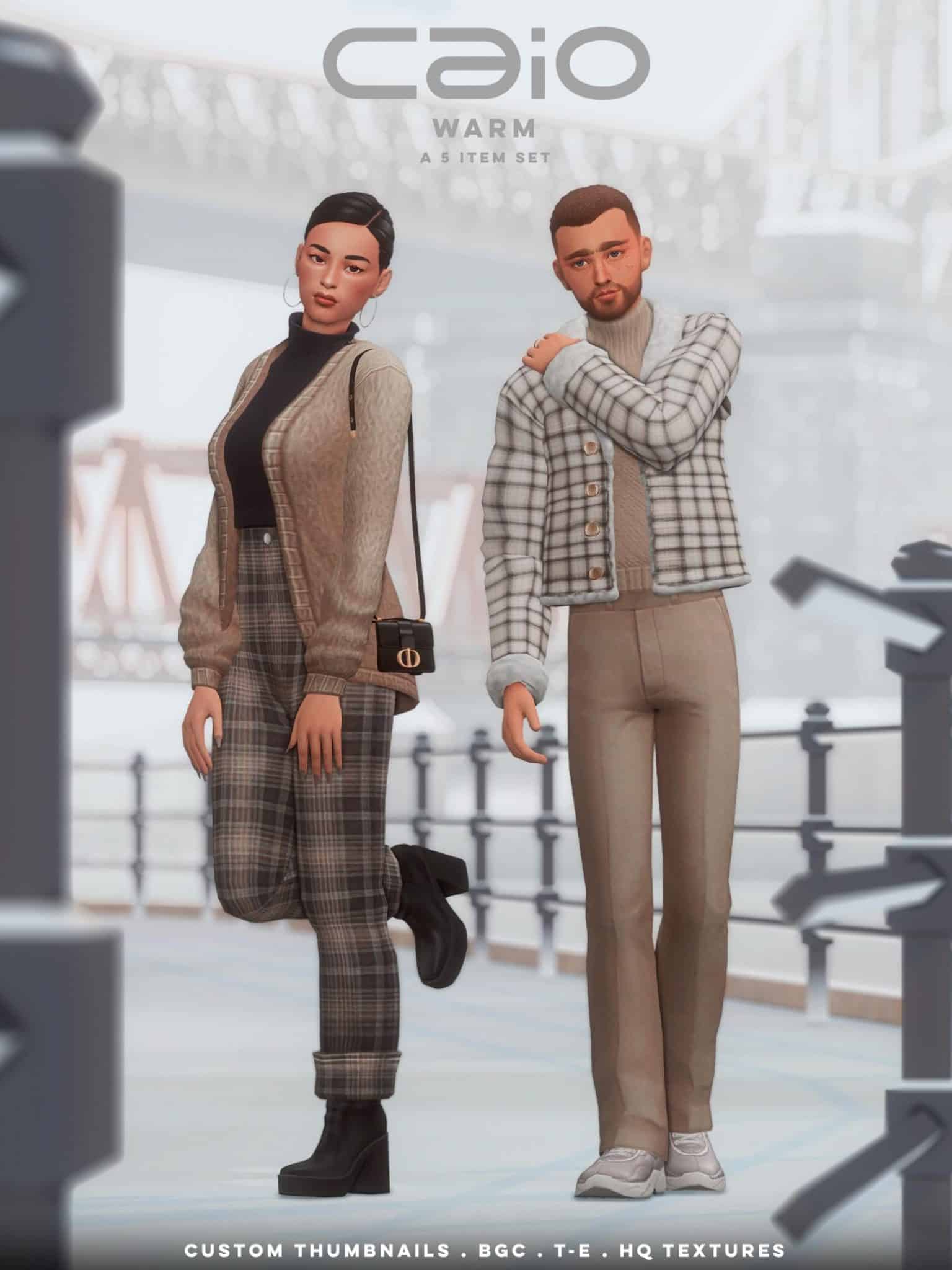 The Best Winter Clothes CC For The Sims 4