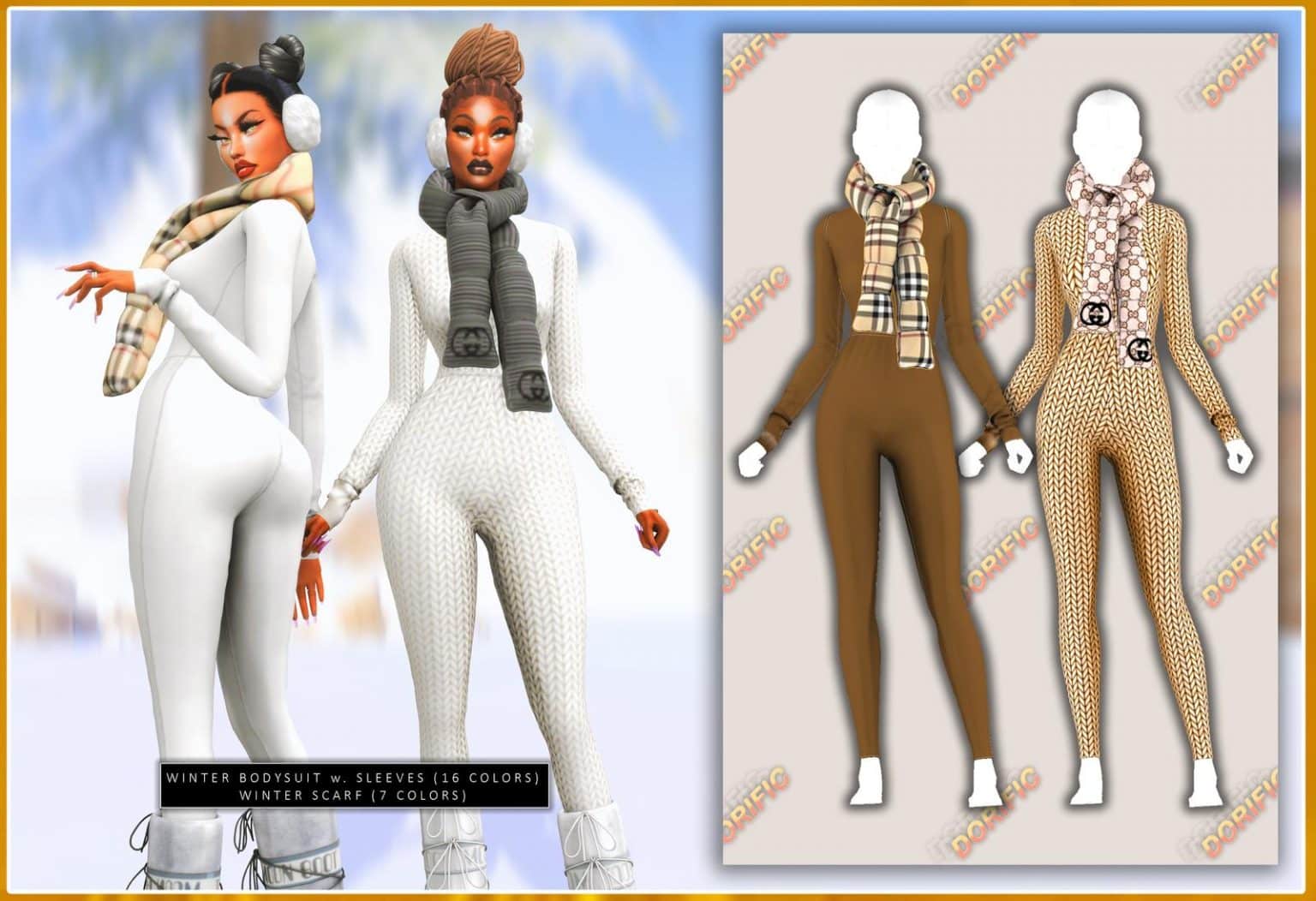 The Best Winter Clothes CC For The Sims 4