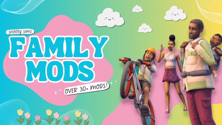 30+ Family Mods: Add up Extra fun to your Households In The Sims 4 ...