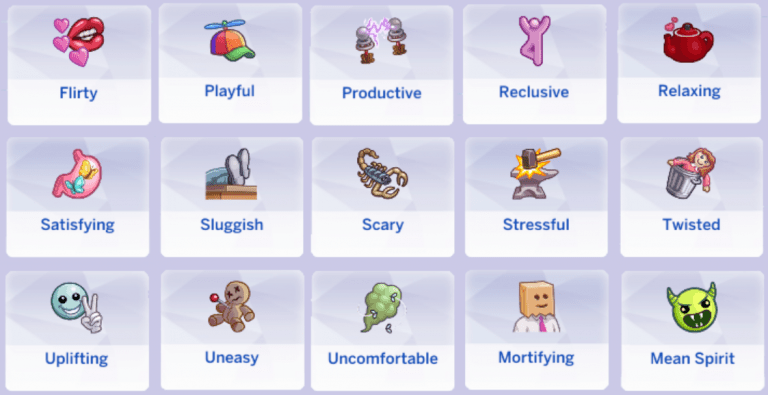 Mood Pack Mod: The Ultimate Trove of Positive and Negative Emotions In TS4!
