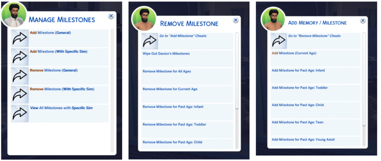 Milestones Mod: Create More Meaningful Life Events in TS4!