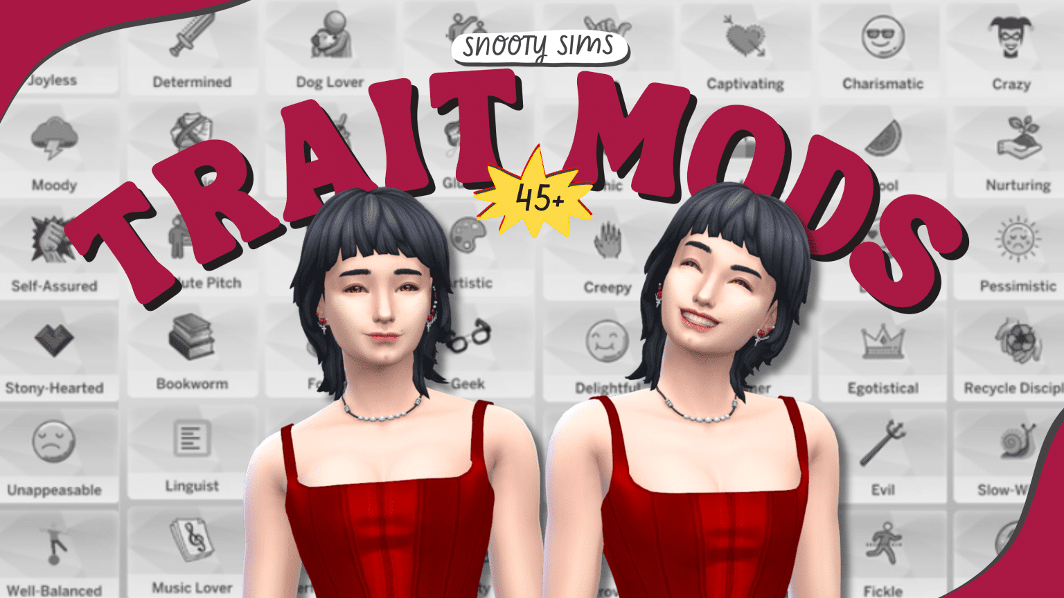 44+ Ultimate List of Trait Mods For The Sims 4 This 2023! — SNOOTYSIMS