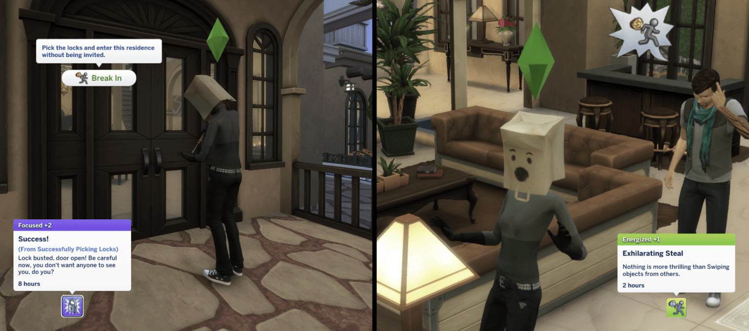 Burglar Mod: Bring Back Terrific Thieves in TS4!