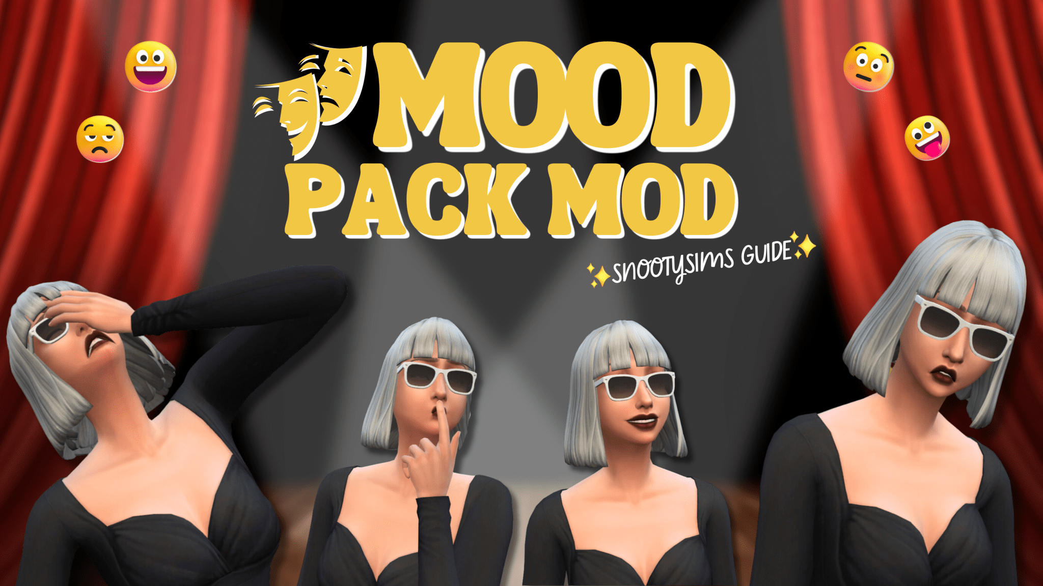 Mood Pack Mod: The Ultimate Trove of Positive and Negative Emotions In TS4!
