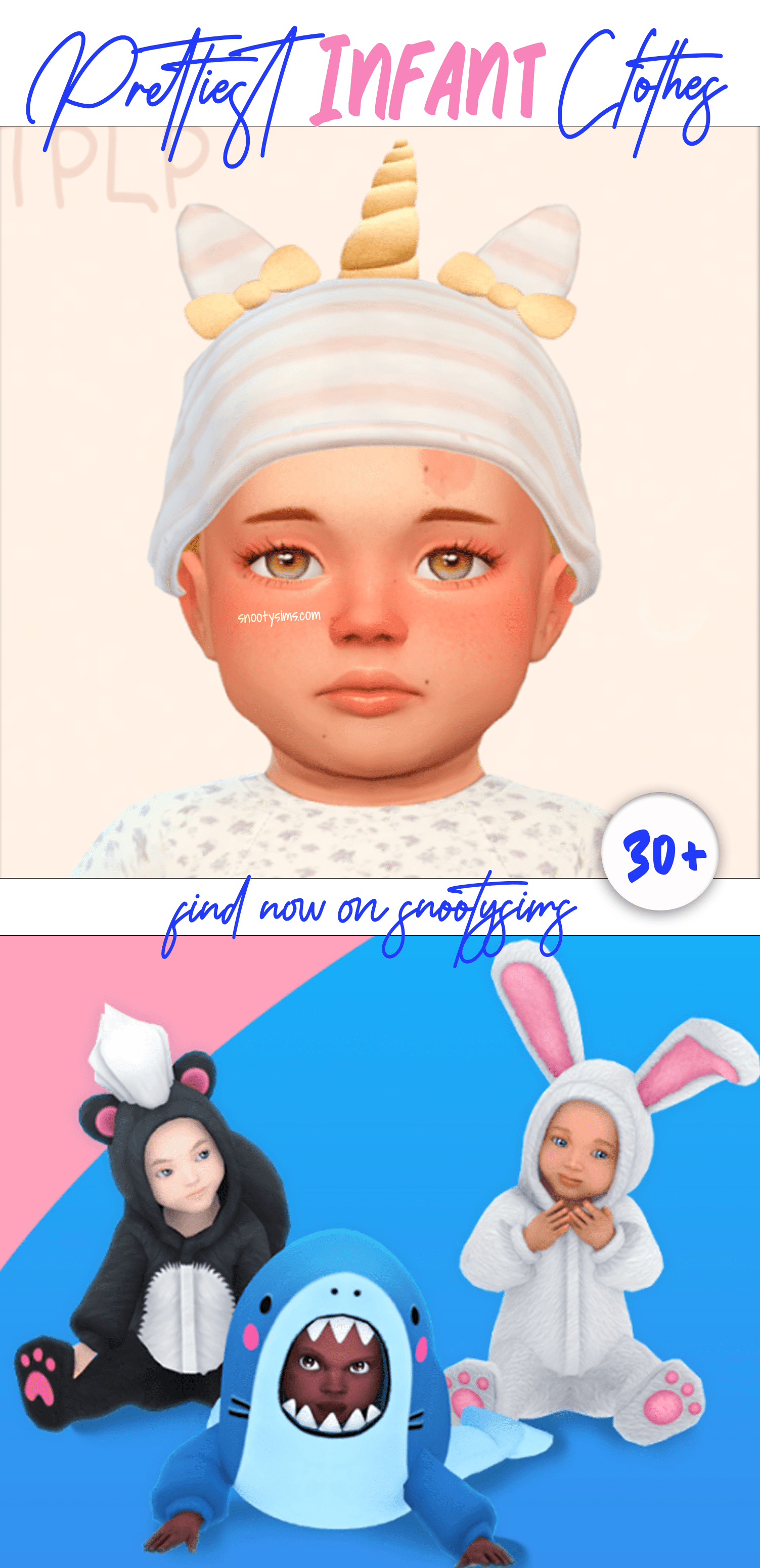 100+ Hand-Picked Infant CC and Mods for the Sims 4 (October 2023 Update) — SNOOTYSIMS