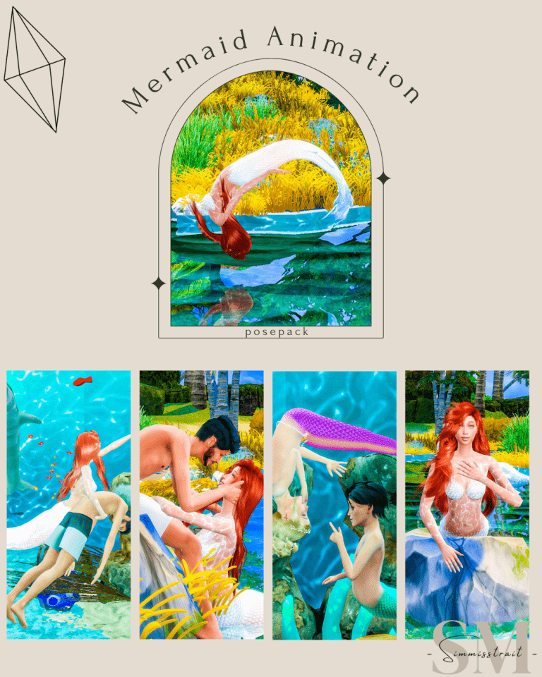 30+ Mermaid CC and Mods: Dive Into The Sims 4 With These Mesmerizing ...