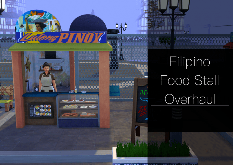 25+ Food Stall Mods and CC: Enjoy New Tasty Treats In The Sims 4!
