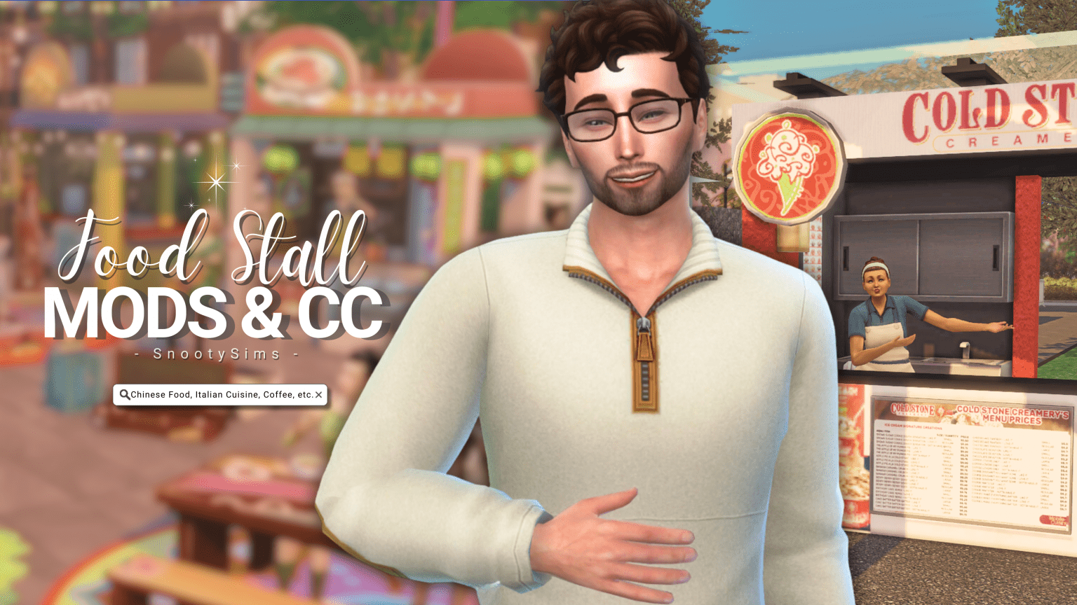 25+ Food Stall Mods and CC: Enjoy New Tasty Treats In The Sims 4!