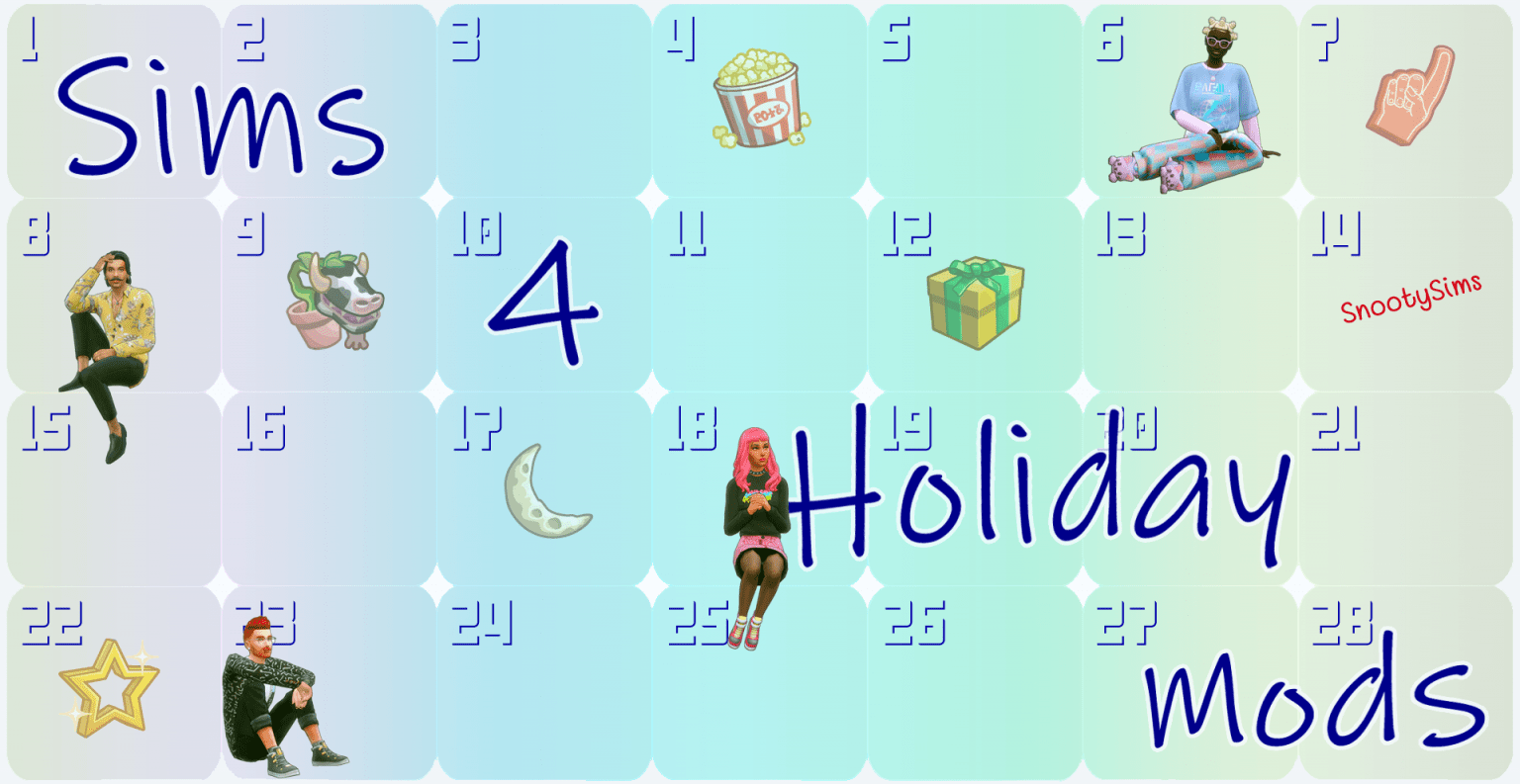 13 Exciting Holiday Mods So Sims Can Party All Year Long! — SNOOTYSIMS