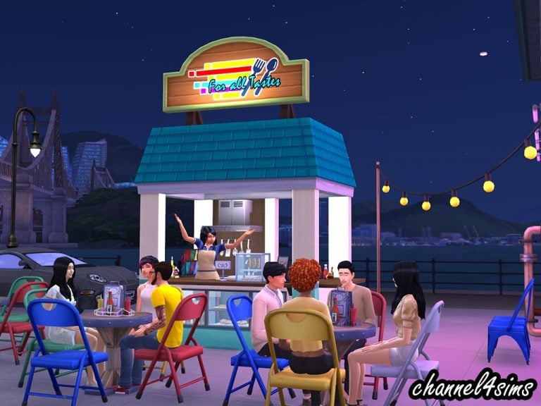 25+ Food Stall Mods and CC: Enjoy New Tasty Treats In The Sims 4!