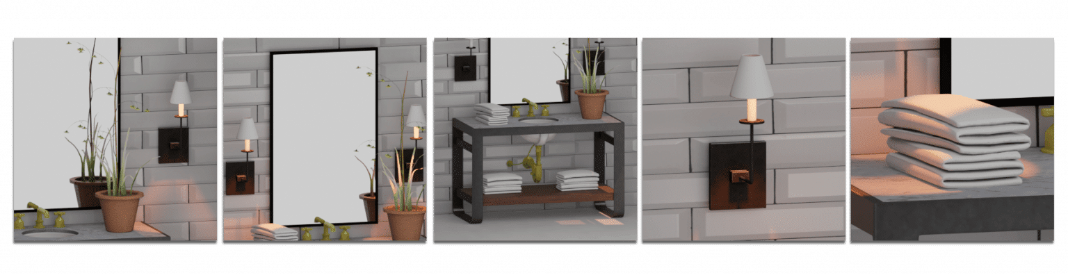 Snootysims' Latest CC: Bathroom Set (part 1 & A Sneak Peak Into Part 2 ...