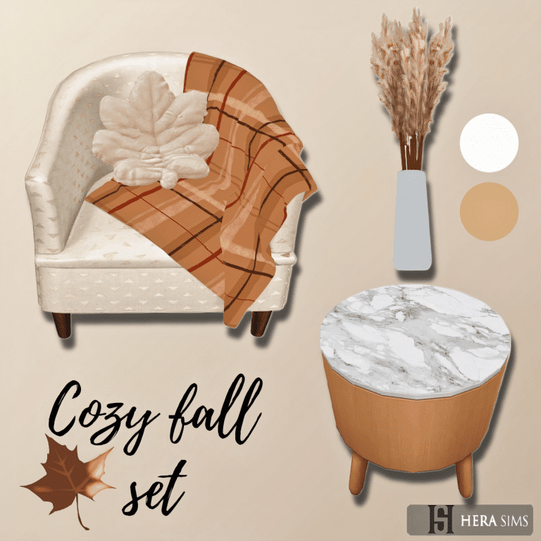 40+ Autumn CC and Mods: Have an Unforgettable Fall Season In The Sims 4 ...