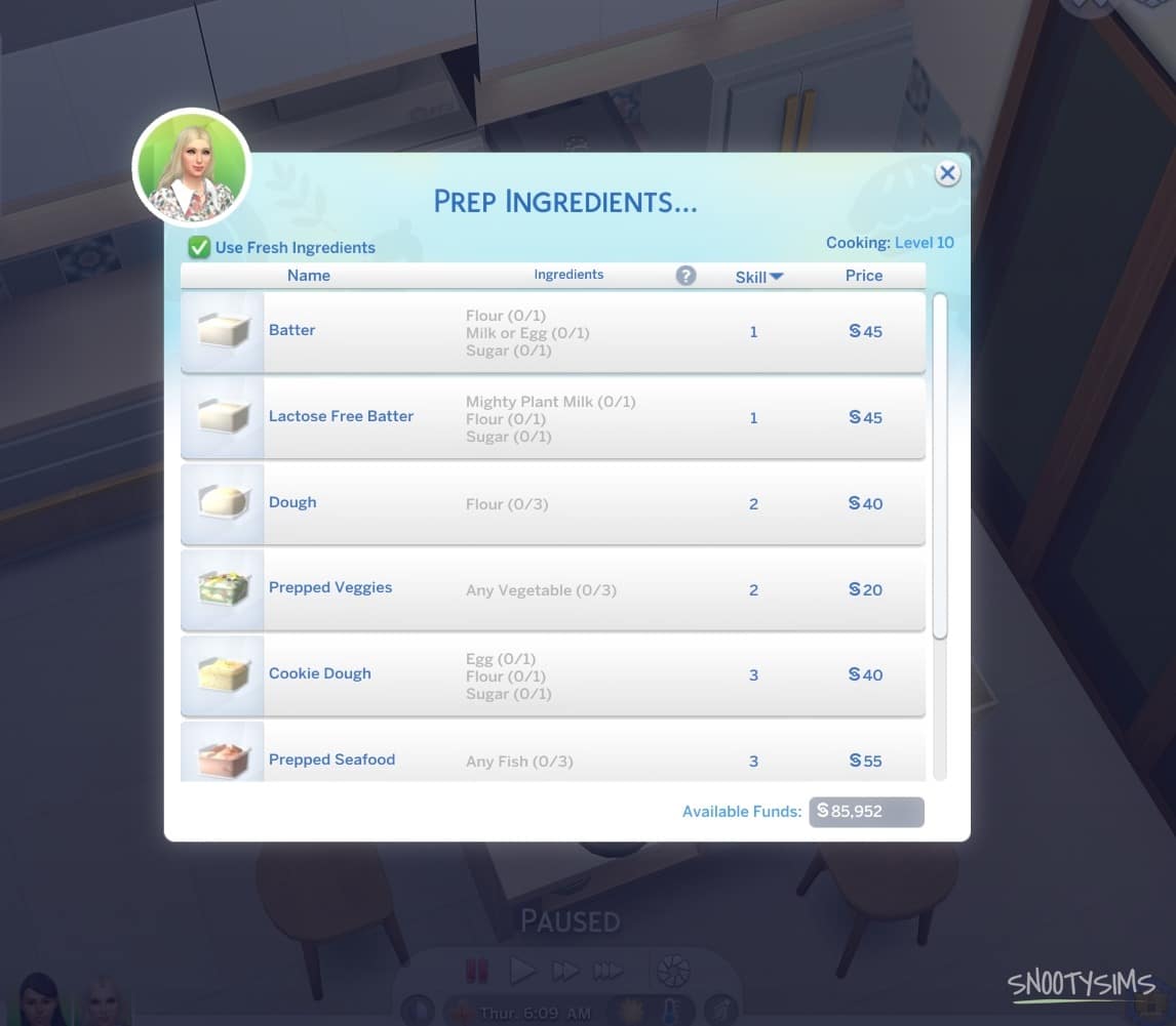 New Recipes For The Sims 4: Delicious Waffles and Pizzas!