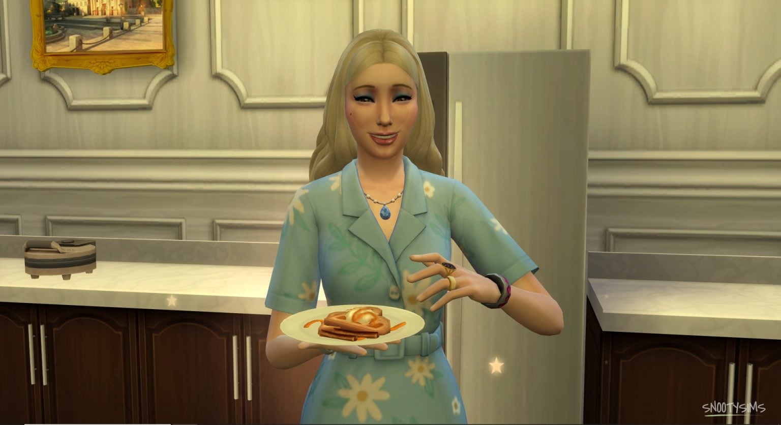 New Recipes For The Sims 4: Delicious Waffles and Pizzas!