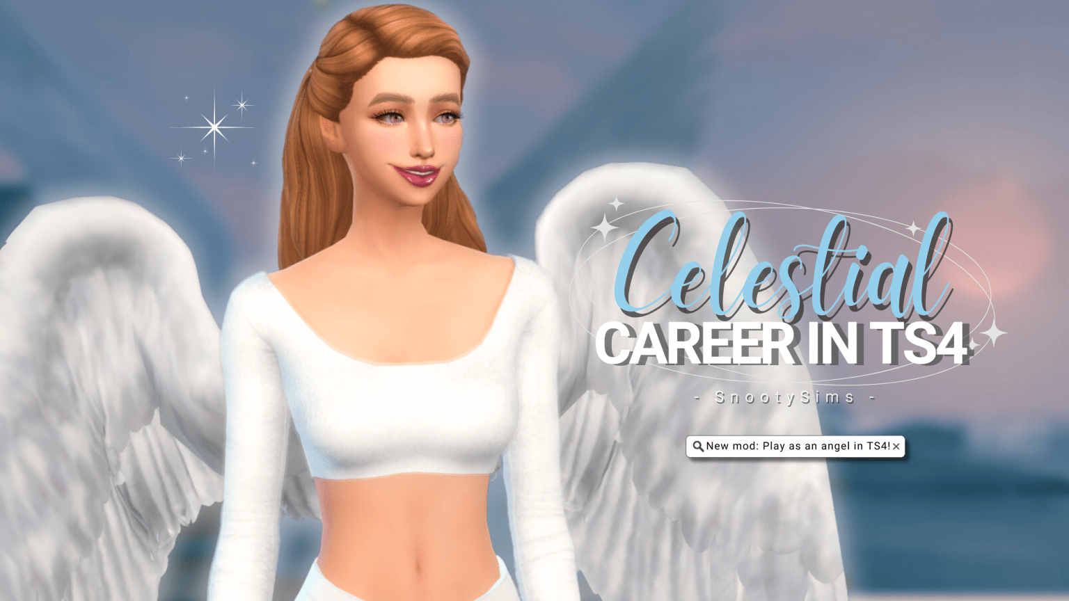Celestial Career Mod: Play As an Angel In The Sims 4!